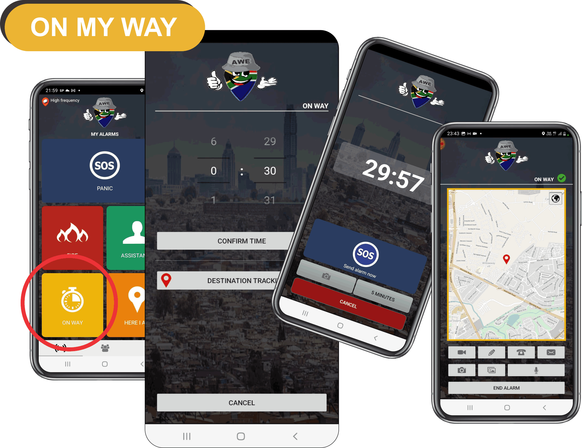 E-panic – "Stay safe with Awe Responder – Our e-panic button feature ...